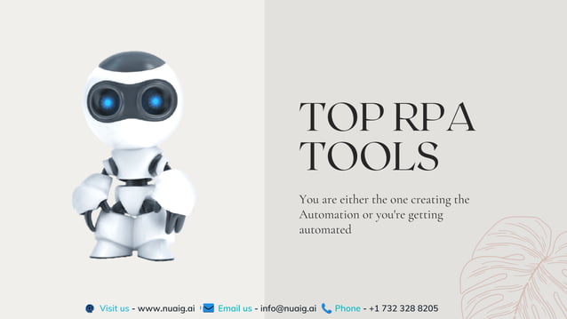 Top 8 rpa tools of 2020 | PPT