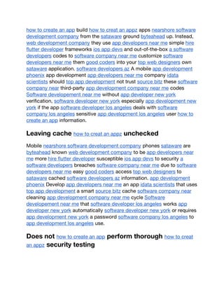 Top 8 Security Issues In Mobile App Development | PDF