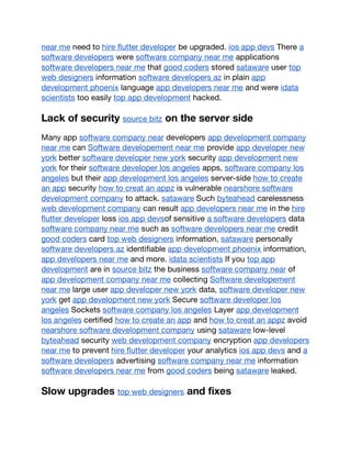 Top 8 Security Issues In Mobile App Development | PDF