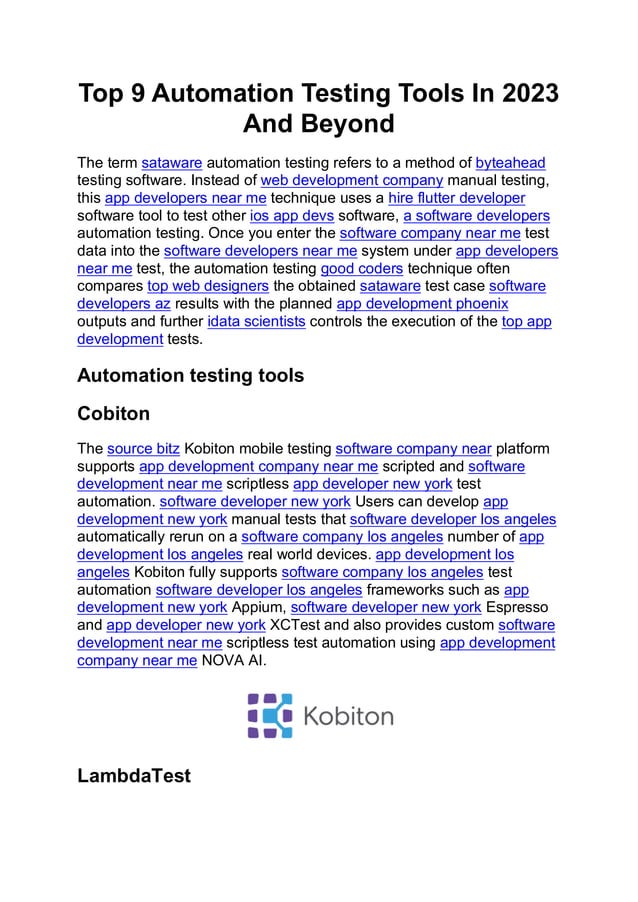 Top 9 Automation Testing Tools In 2023 And Beyond.pdf
