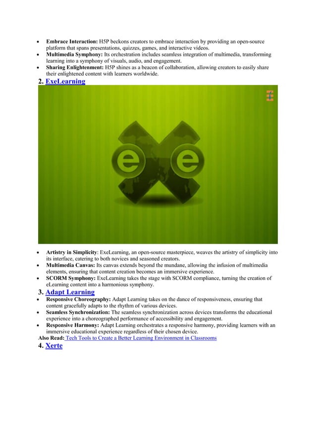 Top 9 Free eLearning Authoring Tools For 2024 | Future Education ...