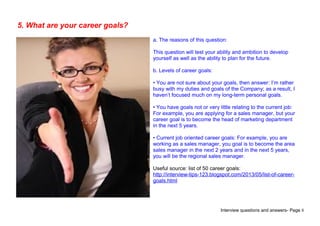 Top 9 restaurant interview questions answers | PPT