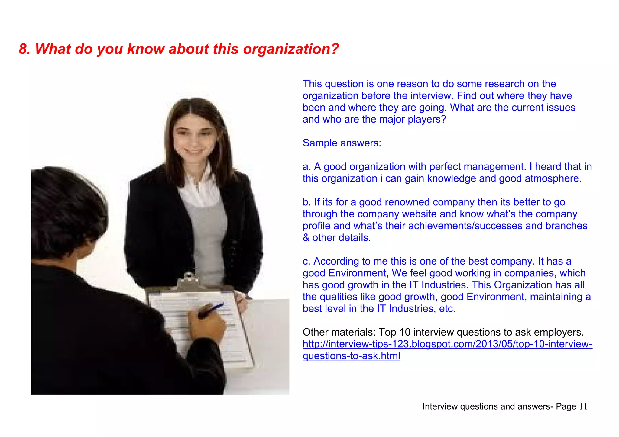 Top 9 sip interview questions answers | PPT