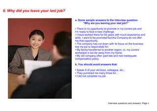 Top 9 telesales interview questions answers | PPT