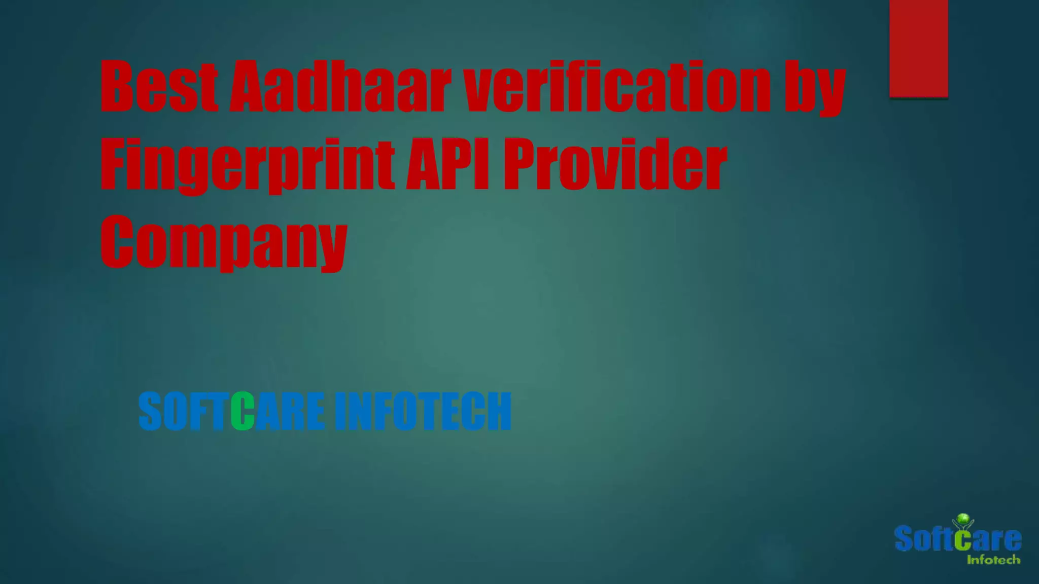 Top Aadhaar authentication by fingerprint API Provider Company.pptx