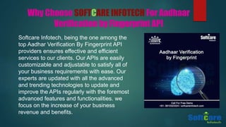 Top Aadhaar authentication by fingerprint API Provider Company.pptx