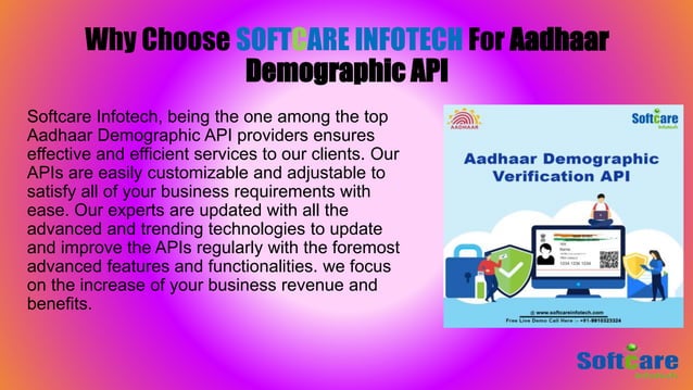 Top Aadhaar demographic Verification API Provider.pptx