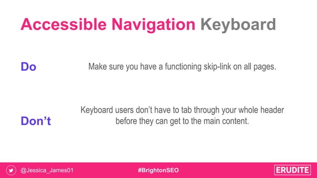 Top accessibility pitfalls and how to fix them | PPT