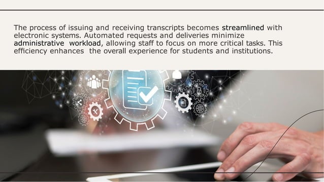 Top Advantages of Electronic Transcripts | PPT | Free Download