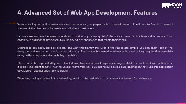 Top advantages of Laravel framework for startups.pdf