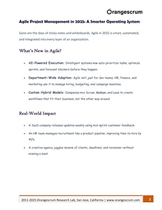 Top Agile Project Management Tools for Teams in 2025 | PDF