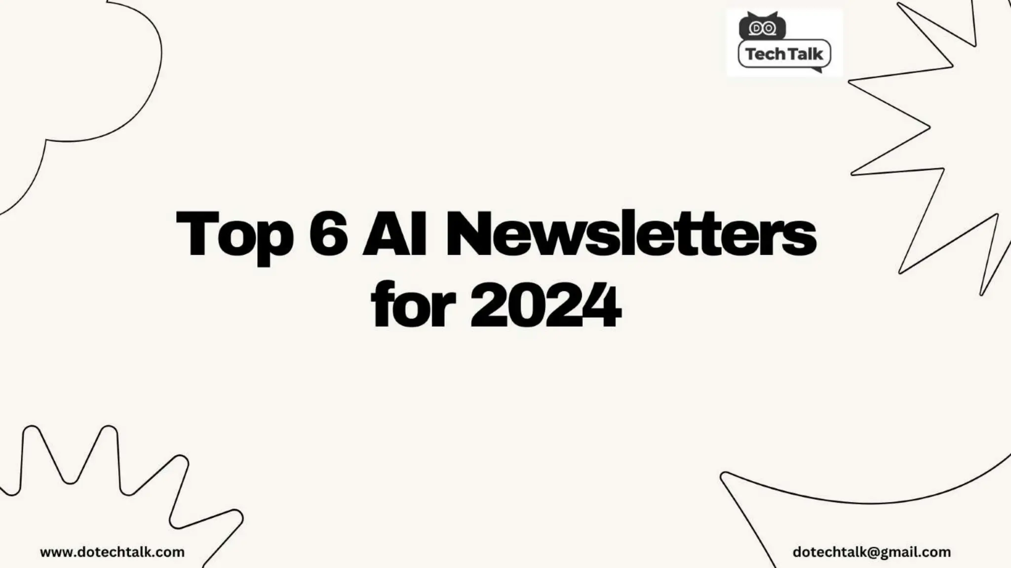 Improve your AI knowledge with AI newsletters for 2024 | Dotechtalk | PPT