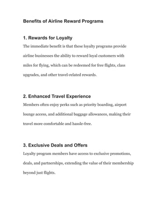 Top Airline Loyalty Programs That Are Giving us the Best of the Miles ...
