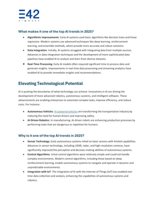 Top AI Trends in 2025 Transforming the way Enterprises Work | PDF