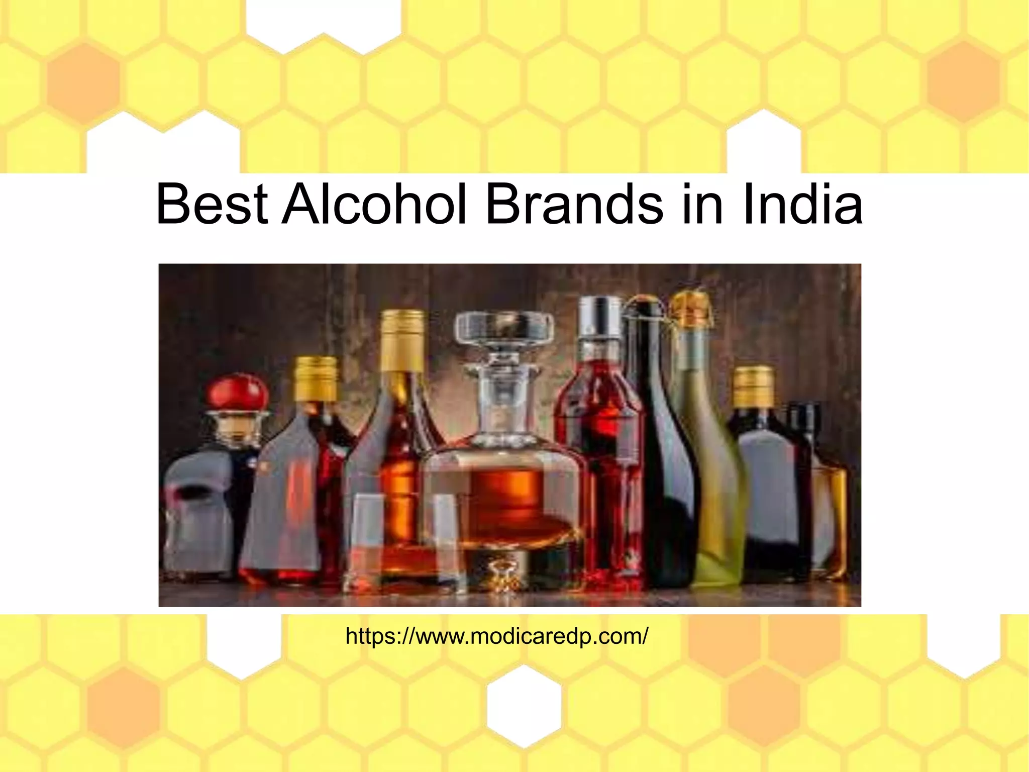 Top Alcohol Brands In India PPT top-alcohol-brands-in-india-ppt