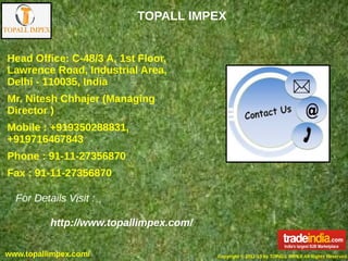 Topall Impex | PPT