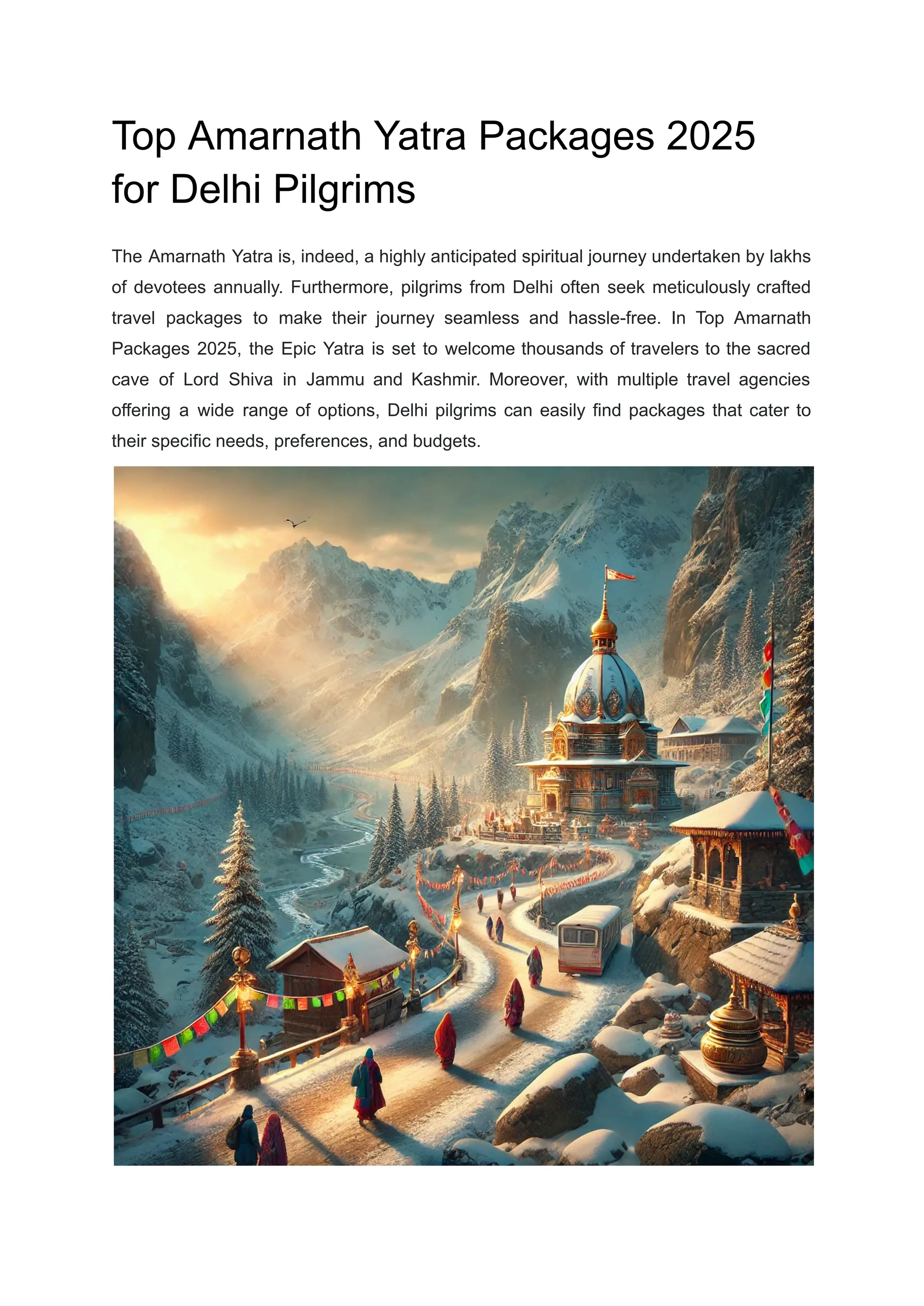 Top Amarnath Yatra Packages 2025 for Delhi Pilgrims.pdf