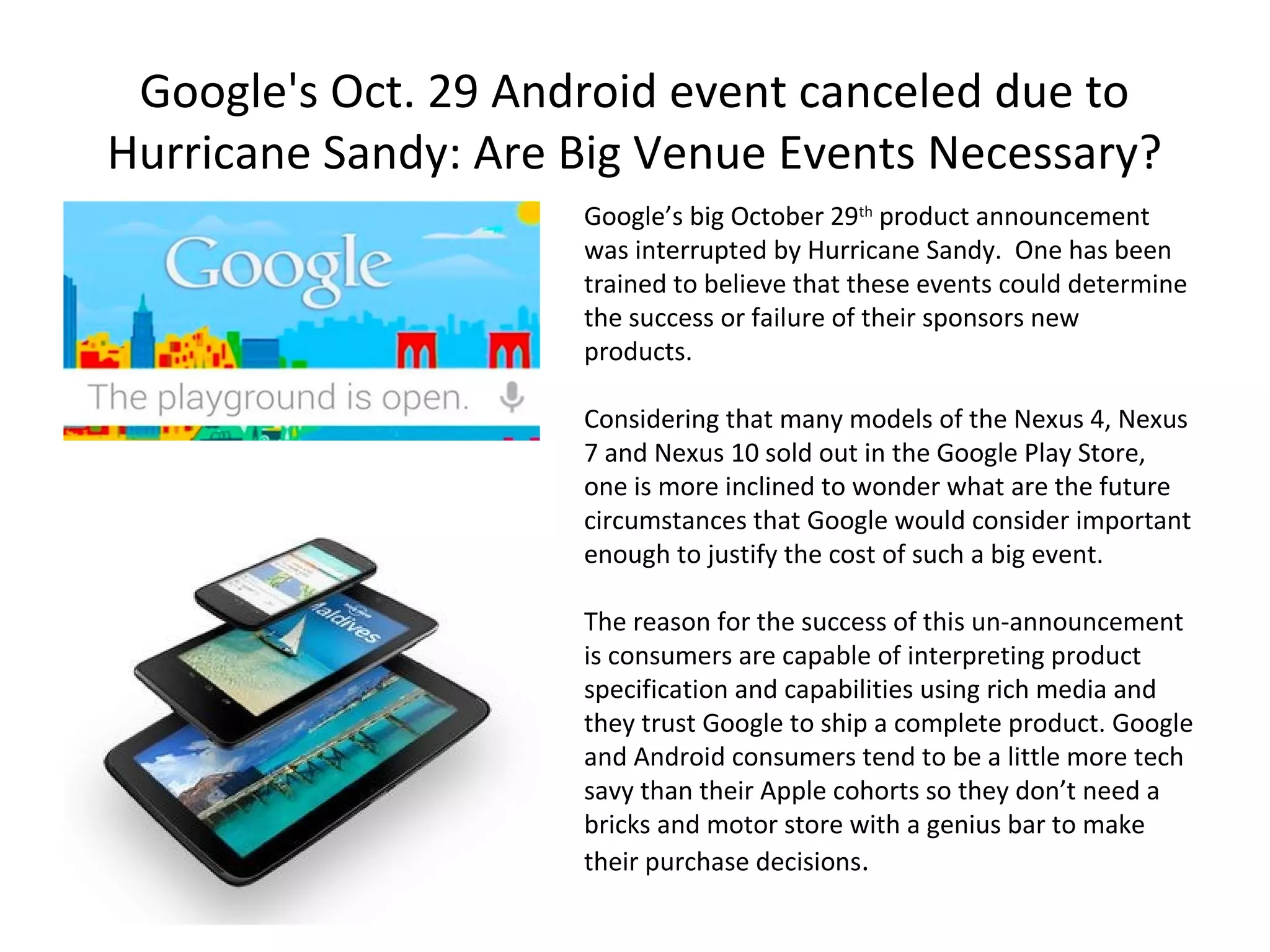 Top android stories of 2012 | PPT