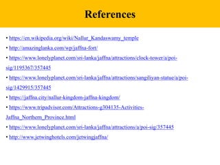 Top Attractions in Jaffna | PPTX