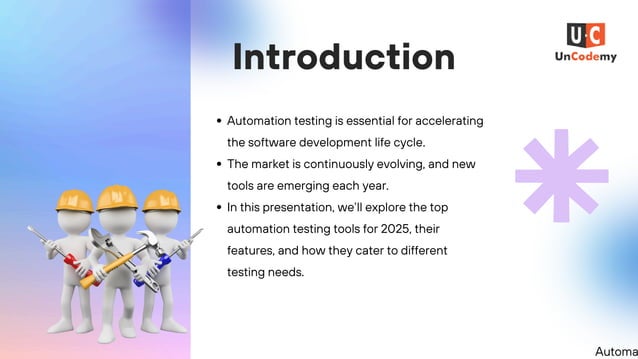 Top Automation Testing Tools For 2025 Pdf