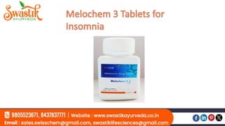 Top Ayurvedic Tablets to Treat Sleep Disorders in India.pptx | Herbs ...