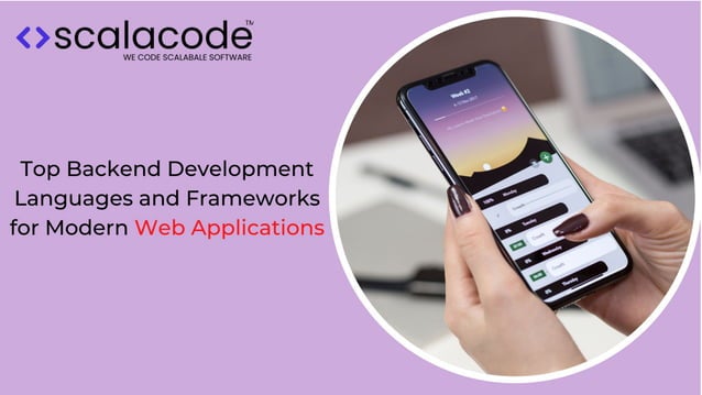 Top Backend Development Languages and Frameworks for Modern Web ...