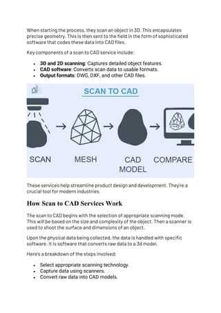 Top Benefits of Scan to CAD Services 2025 | PDF
