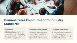 Top Benefits of Securing PESO Certification for Your Organisation ...