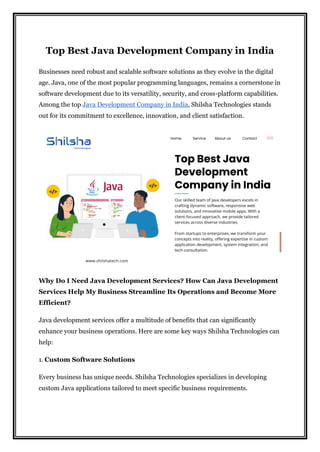 Top Best Java Development Company in India.pdf