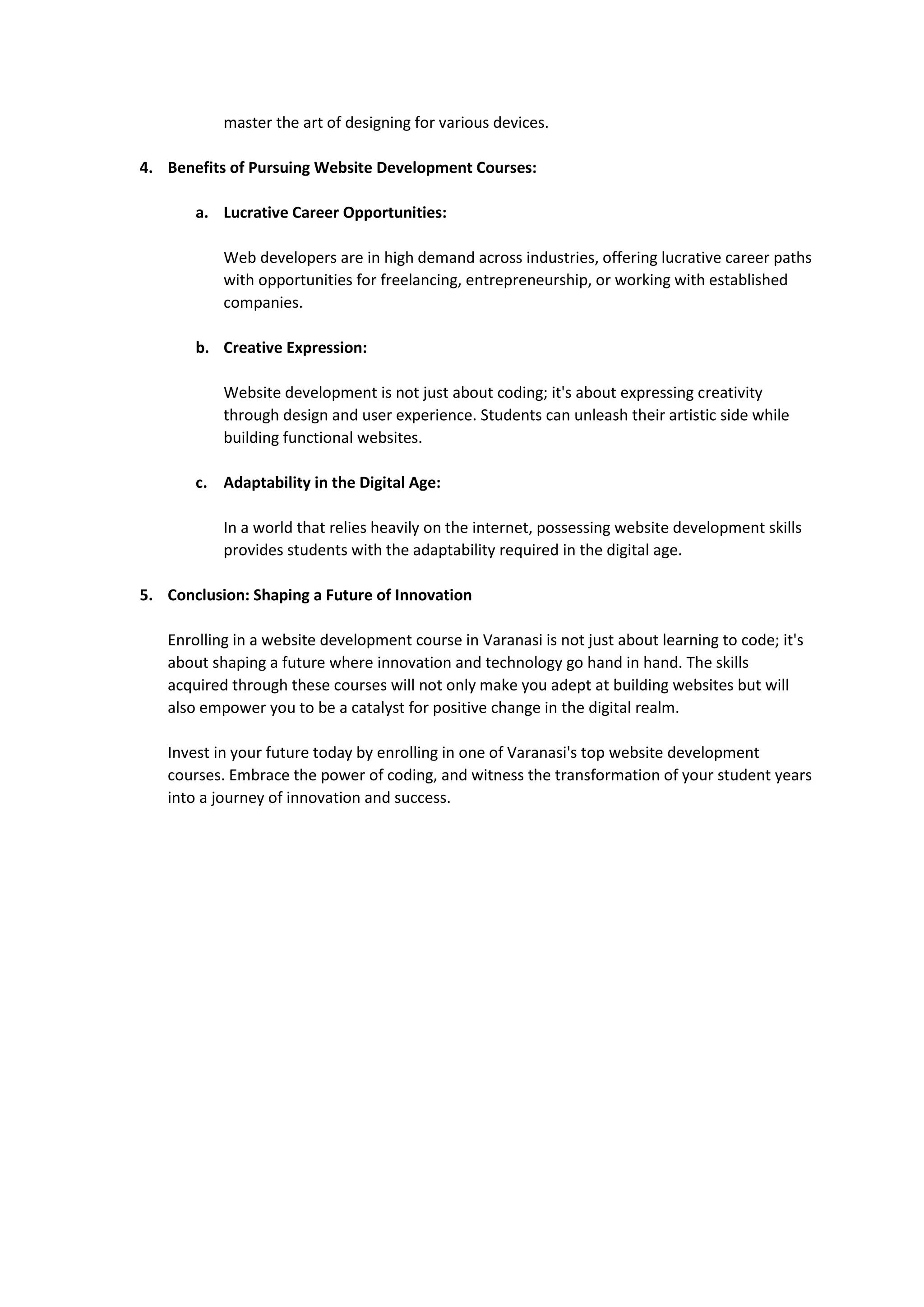 Top Best Website Development Courses in Varanasi.pdf