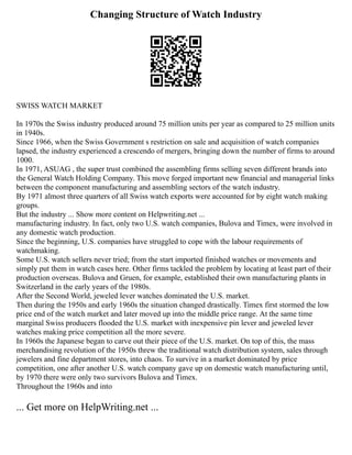 Top Blc Sharp Essay Examples The Latest - Sch | PDF