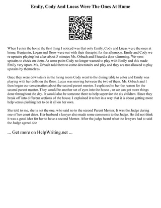 Top Blc Sharp Essay Examples The Latest - Sch | PDF