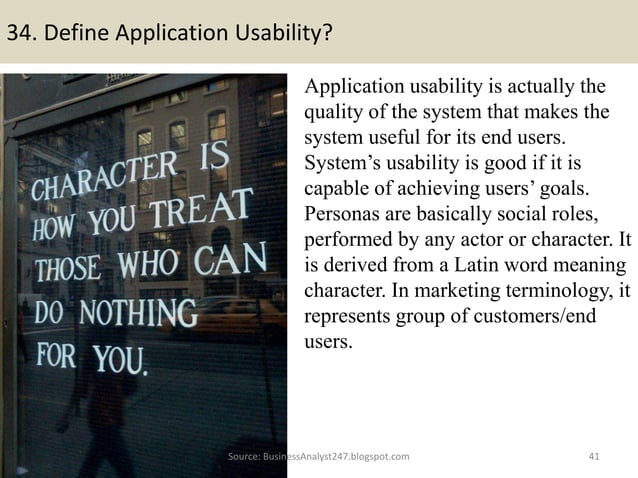 85 business analyst interview questions and answers | PDF | Resume Writing and Advice | Job Search