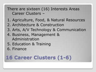 Top career cluster resources | PPT