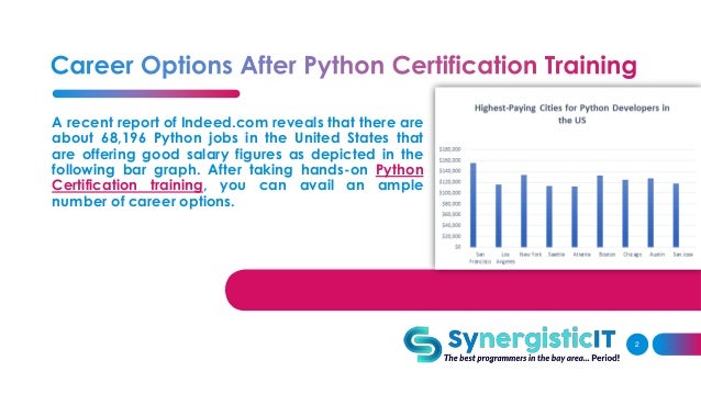 Top Career Options After Python Training Certifications | PPT