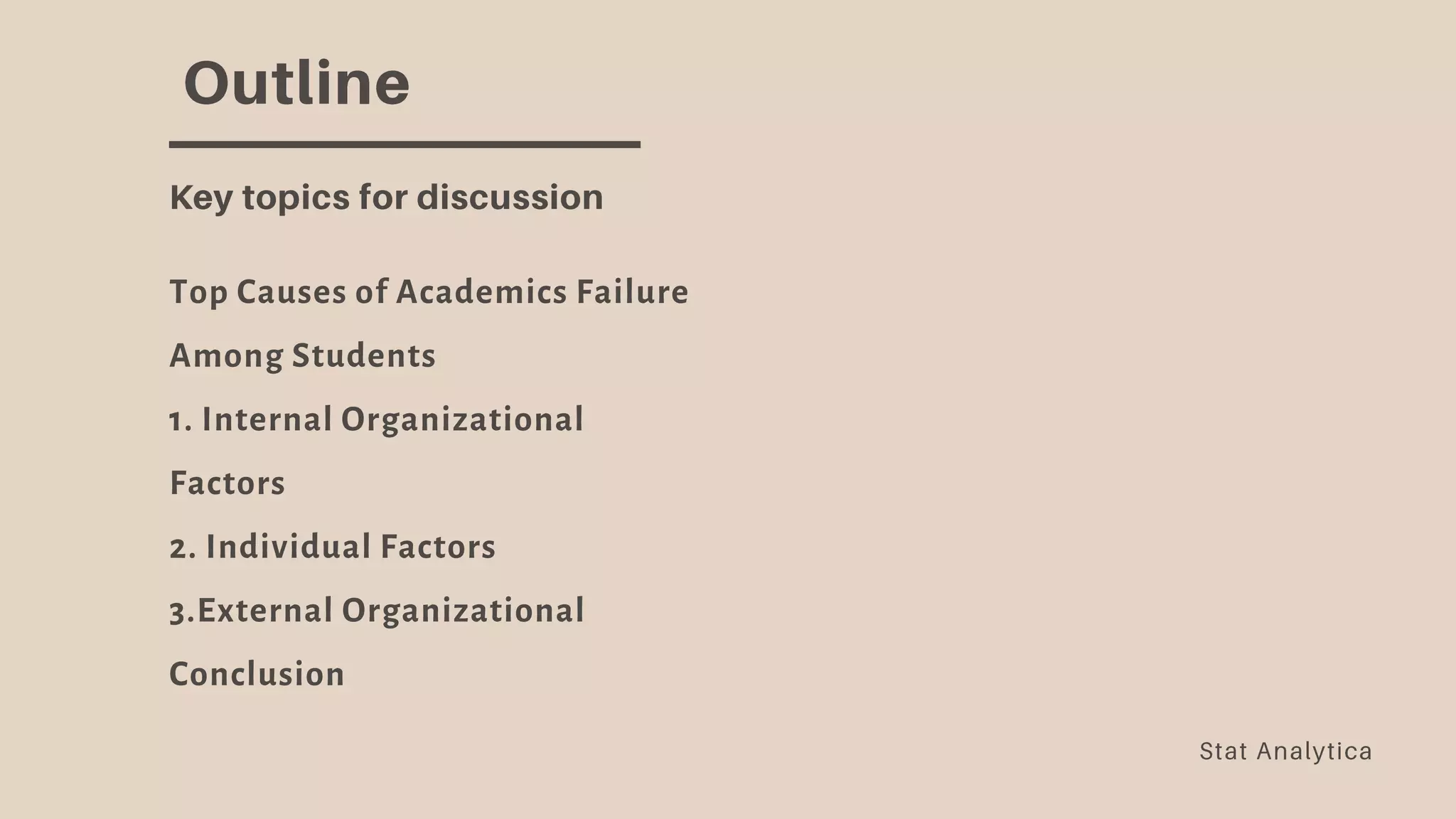 Top causes of academic failure among students | PPTX