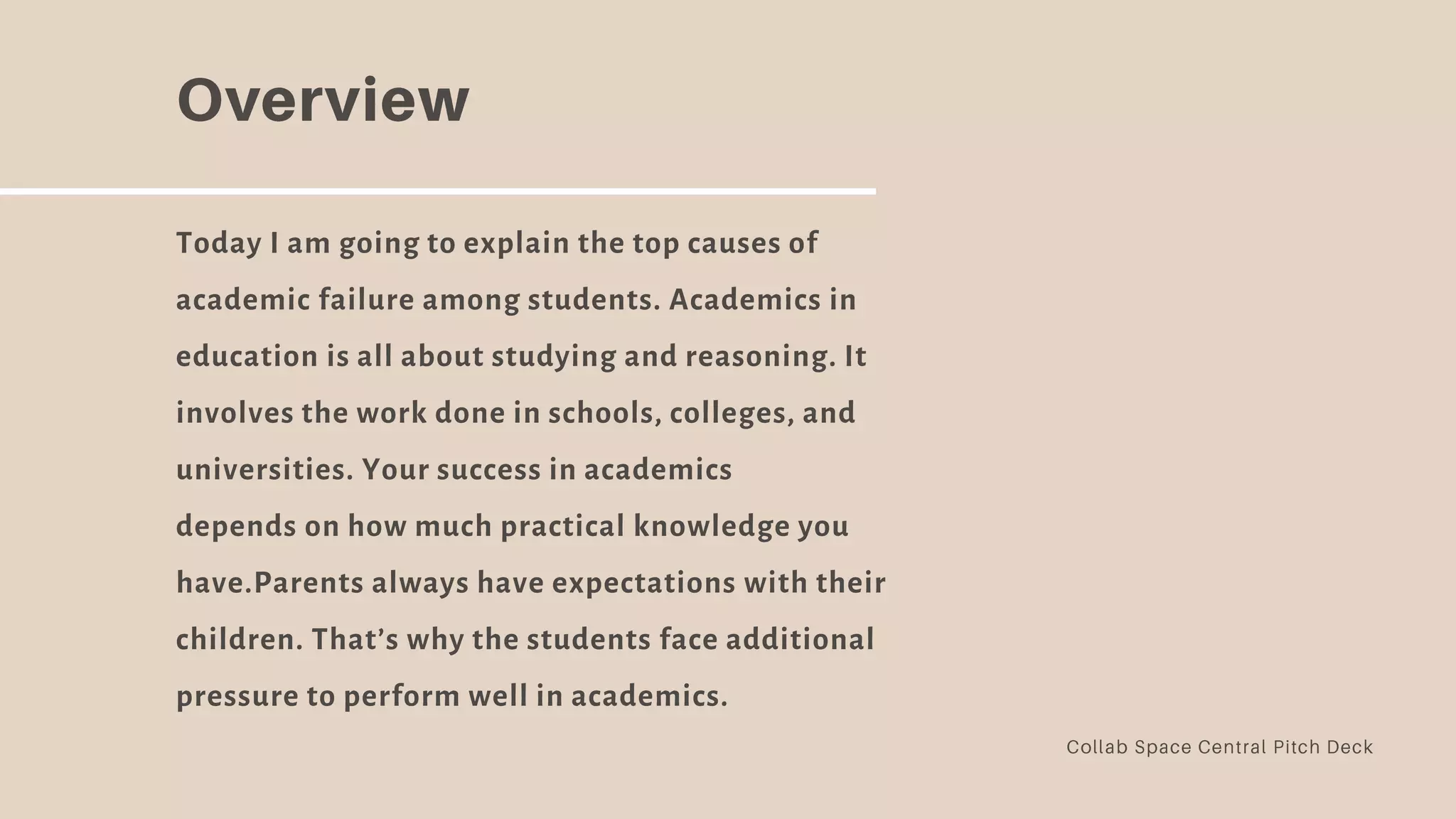 Top causes of academic failure among students | PPTX