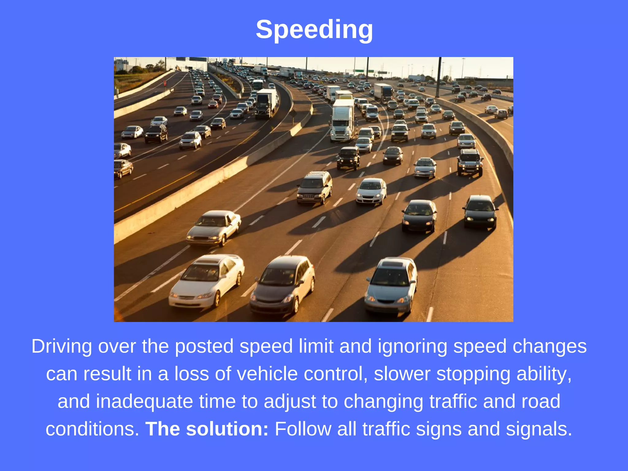 Top causes of traffic accidents | PDF