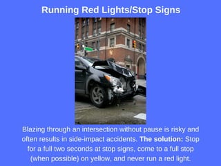 Top causes of traffic accidents | PPT