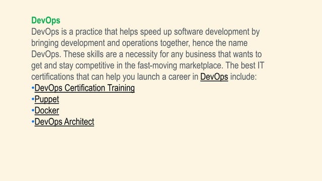 Top Certification for 2023 Top 10 Certifications Top Professional Certifications | PPTX | Cloud ...