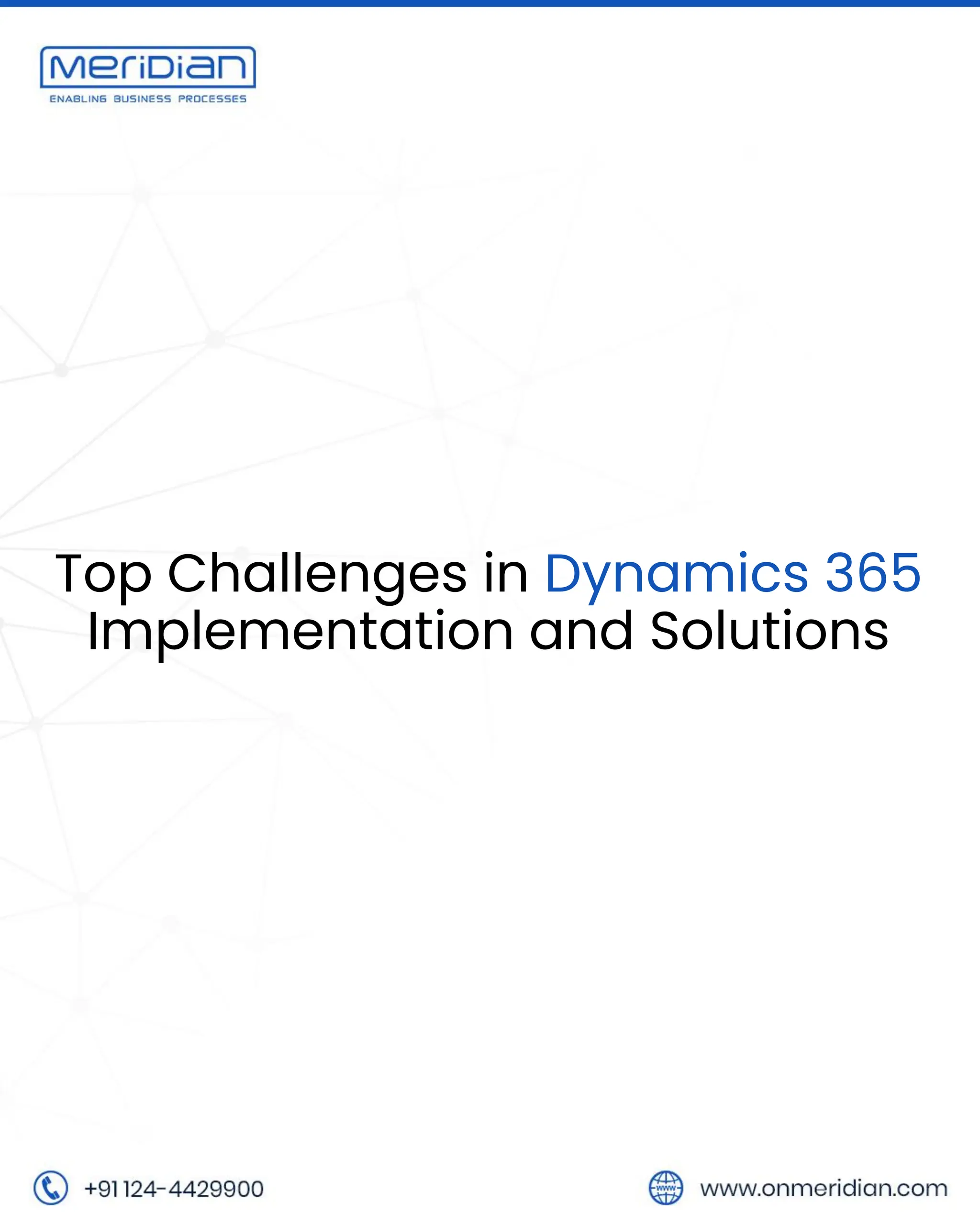 Top Challenges in Dynamics 365 Implementation and Solutions | PDF