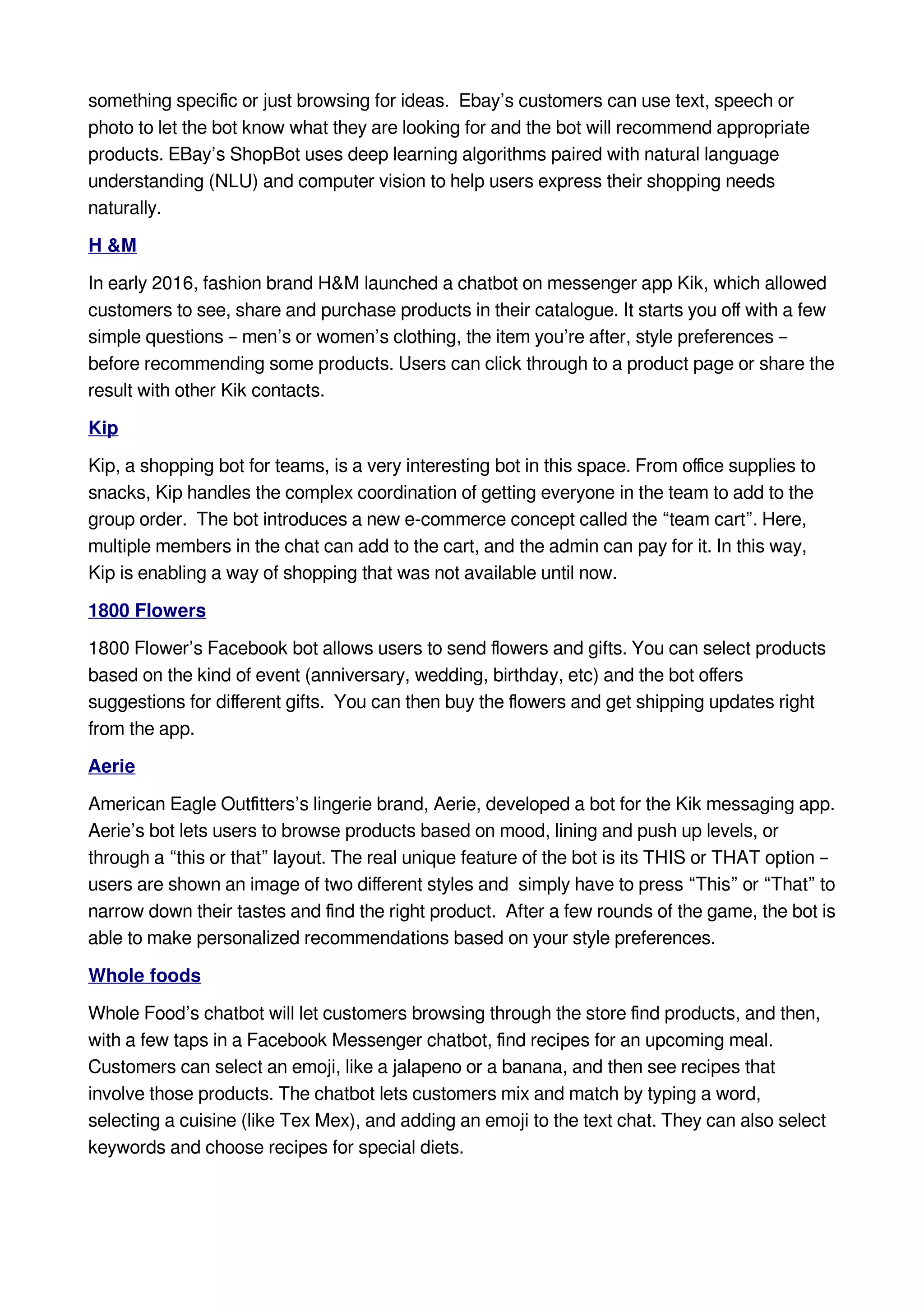 50 of the best chatbot use cases [Case studies Included] | PDF