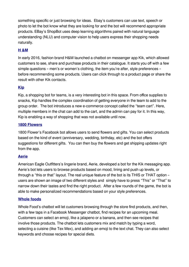 50 of the best chatbot use cases [Case studies Included] | PDF