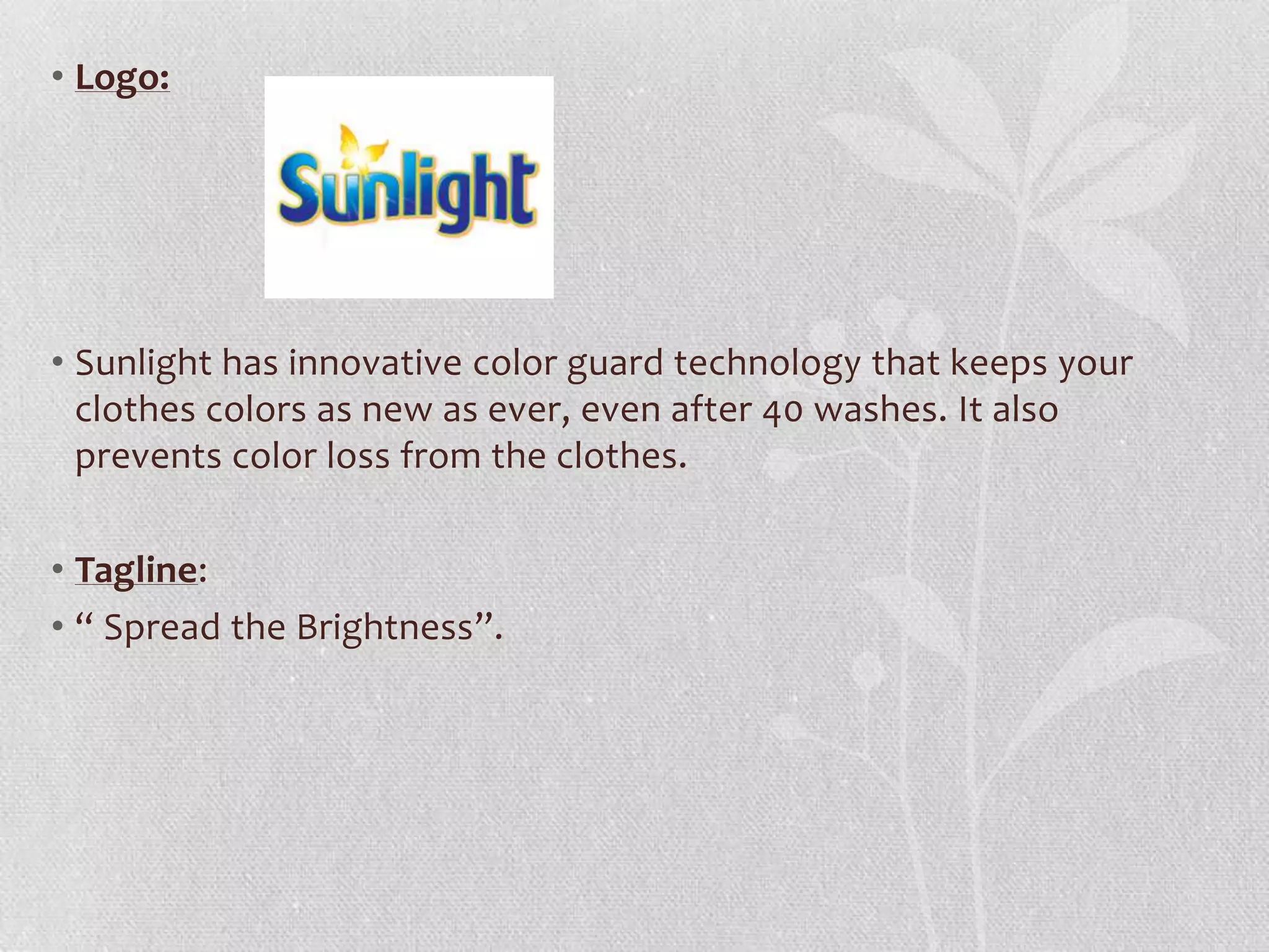 washing powder brands in india | PPTX