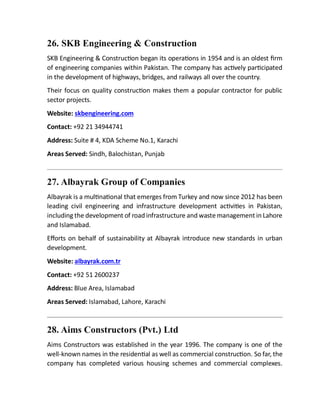 Top Civil Engineering Companies in Pakistan.pdf