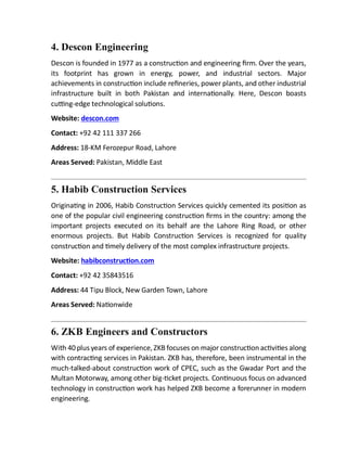 Top Civil Engineering Companies in Pakistan.pdf