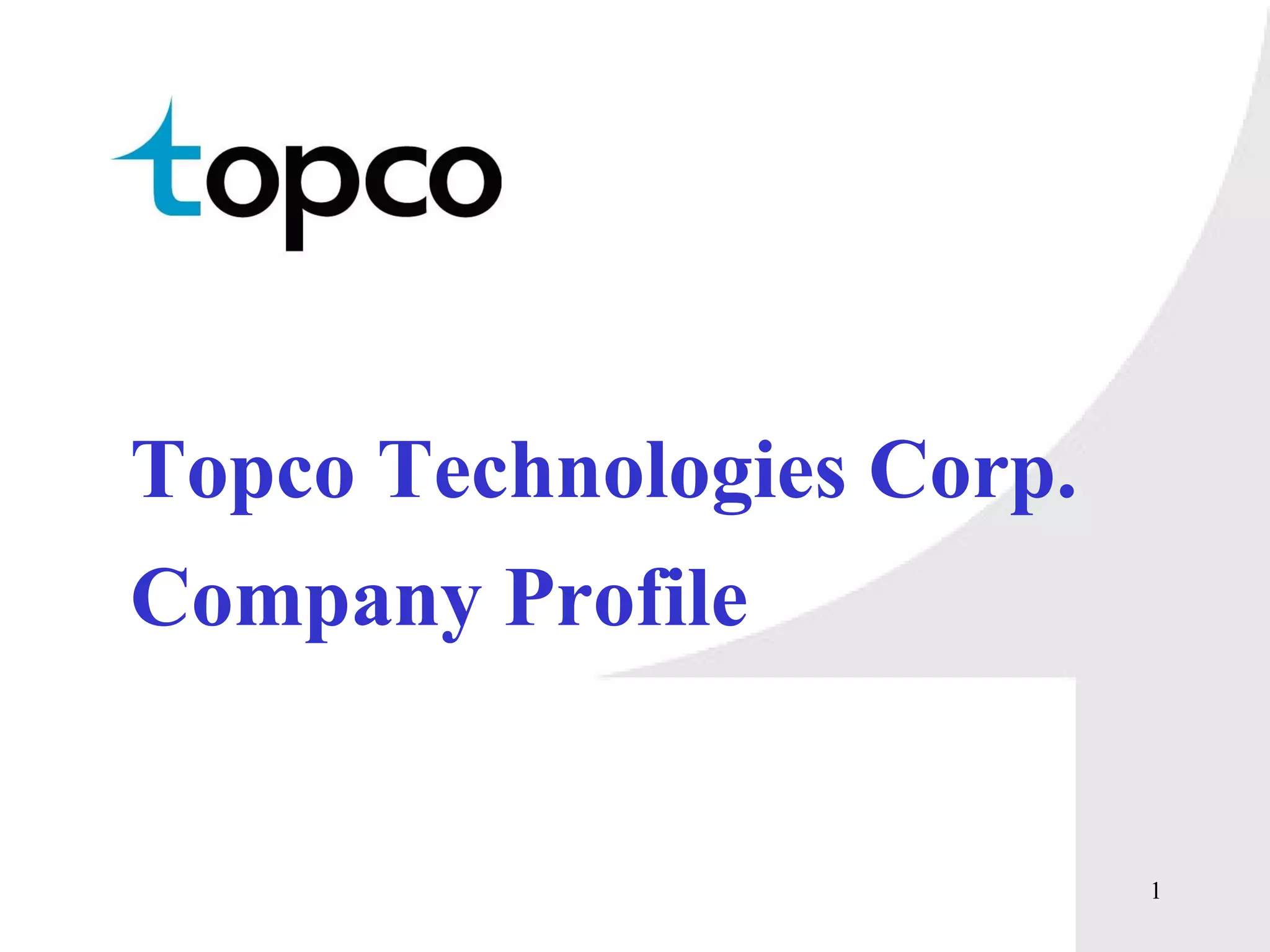 Topco company profile english | PPT