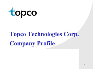 Topco company profile english | PPT