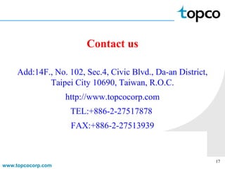 Topco company profile english | PPT
