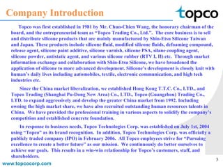 Topco company profile english | PPT